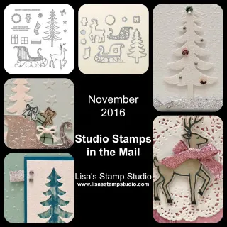 Spotlight with Lisa - Santa's Sleigh - Lisa's Stamp Studio