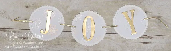 Joy Banner - Lisa's Stamp Studio