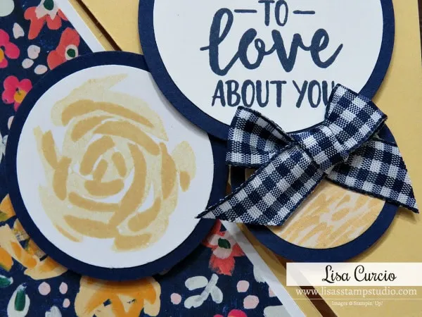 Triangle Fold Intersecting Card - Lisa's Stamp Studio