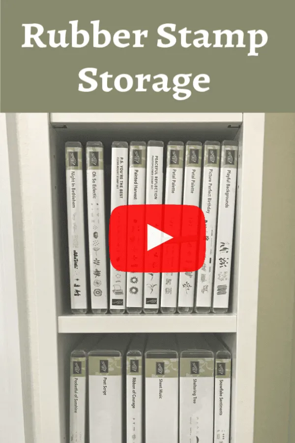 Rubber Stamping Storage Solution That Will Save Time - Lisa's Stamp Studio