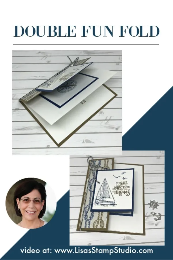 How to Make a Dreamy Double Fun Fold Card to Impress Your Guy