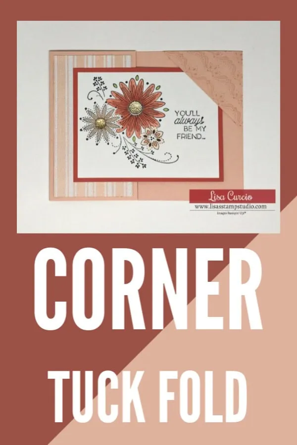 A Unique Card Making Fold! Turn the Corner on This Fun Fold Card