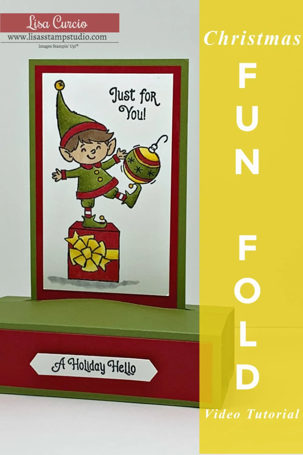 Christmas Fun Fold Card Everyone Will Want to Know How to Make