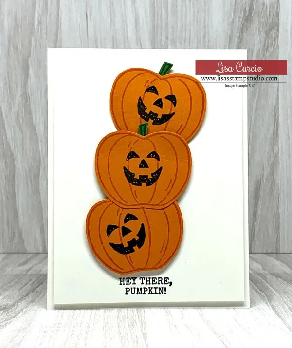 How to Make a Clean and Simple Fall Card - Lisa's Stamp Studio