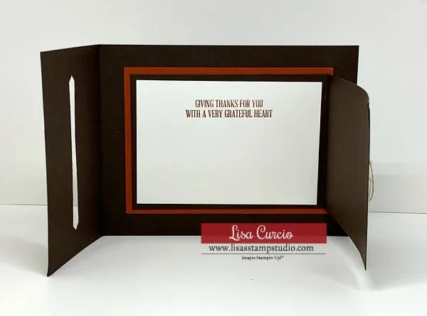 A Fun Fold Buckle Card that Will Blow Your Mind! - Lisa's Stamp Studio