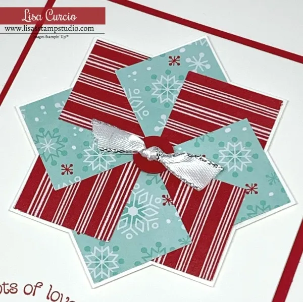 How to Make a Lovely Christmas Card with Paper Scraps