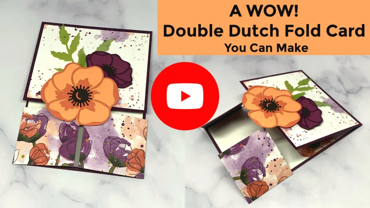 A Double Dutch Fold Card That Will WOW You! - Lisa's Stamp Studio