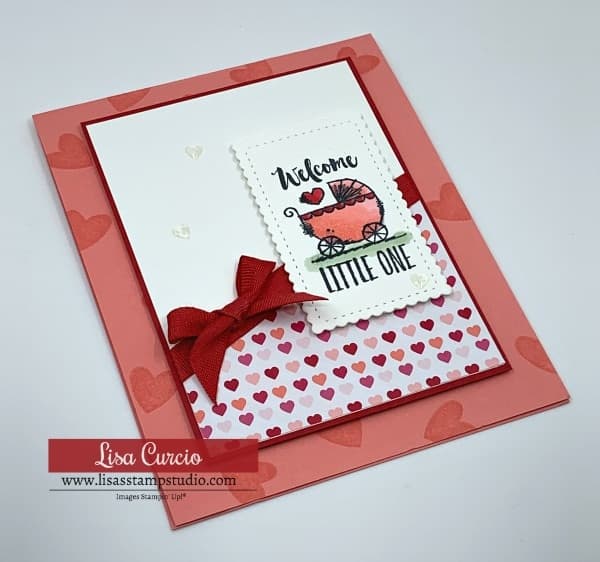 Simple Baby Cards You Can Make Fast - Lisa's Stamp Studio