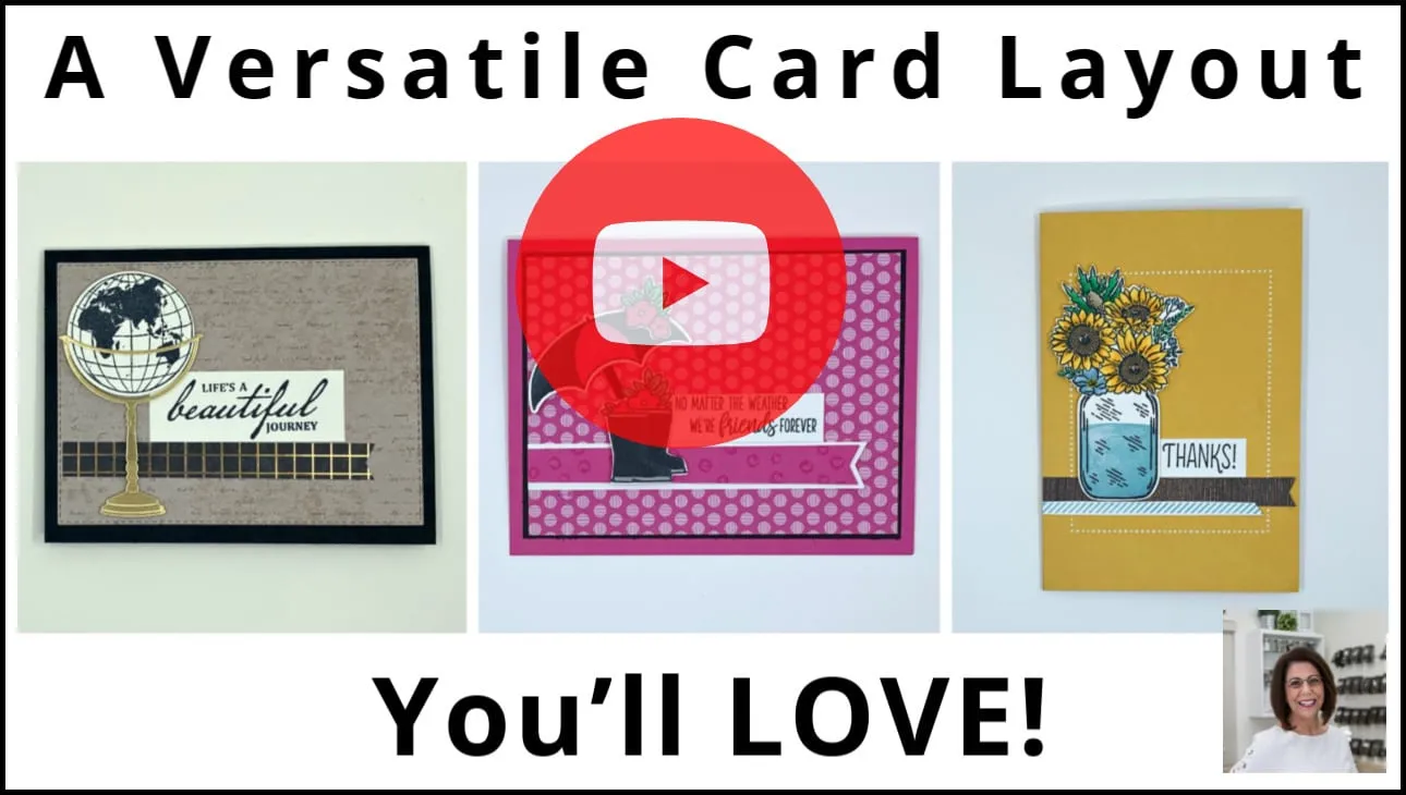 Versatile Card Layout for Easy Handmade Cards | Easy Card Making