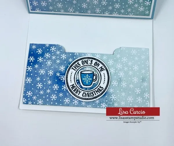 Make an Easy Gift Card Fun Fold They'll Love - Lisa's Stamp Studio
