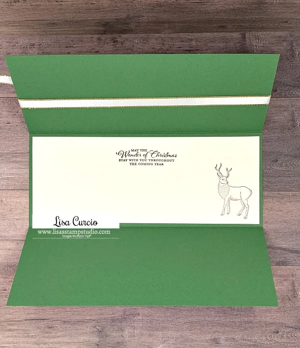 How to Make a Slim Line Window Card | Lisa's Stamp Studio