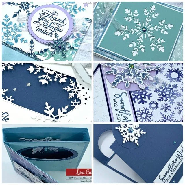 Snowflake Wishes: The Best You Can Send in a Fun Fold Greeting Card