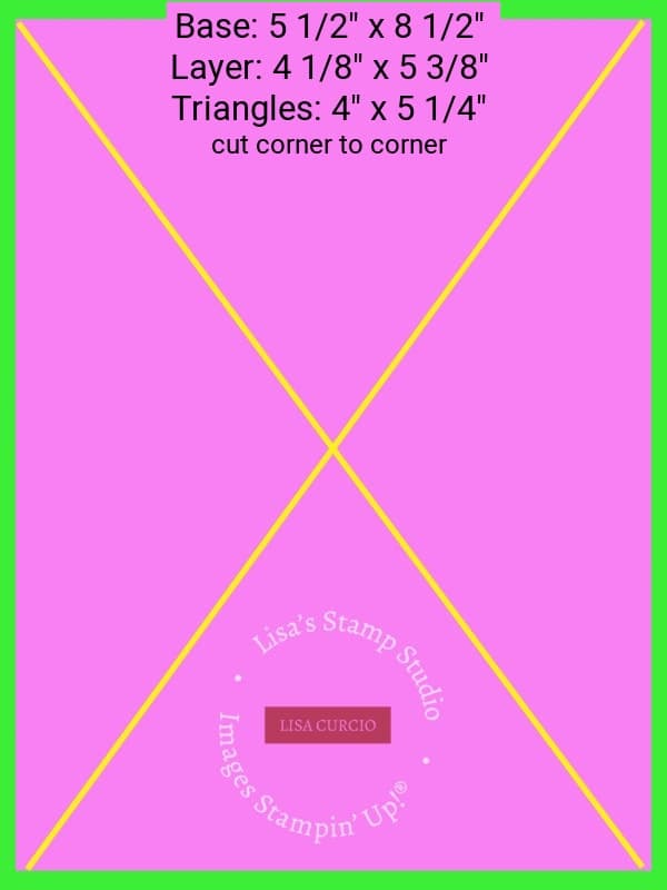 Paper Triangles Make a Unique Greeting Card | Handmade Card Ideas