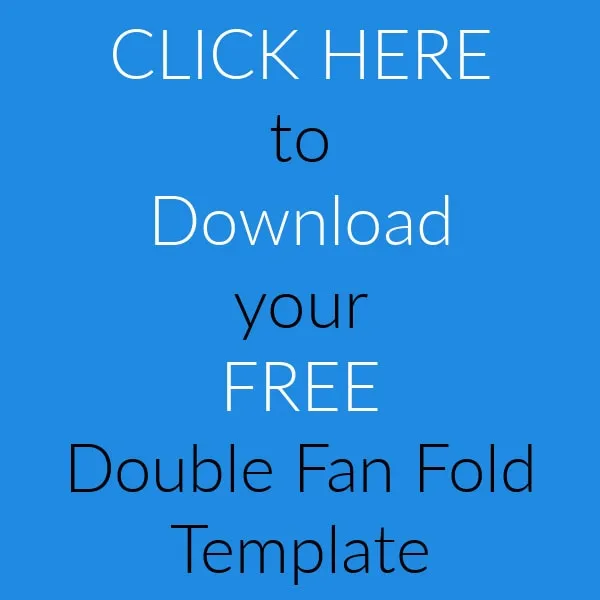 Double Fan Fold Card Tutorial That is Celebrity Worthy