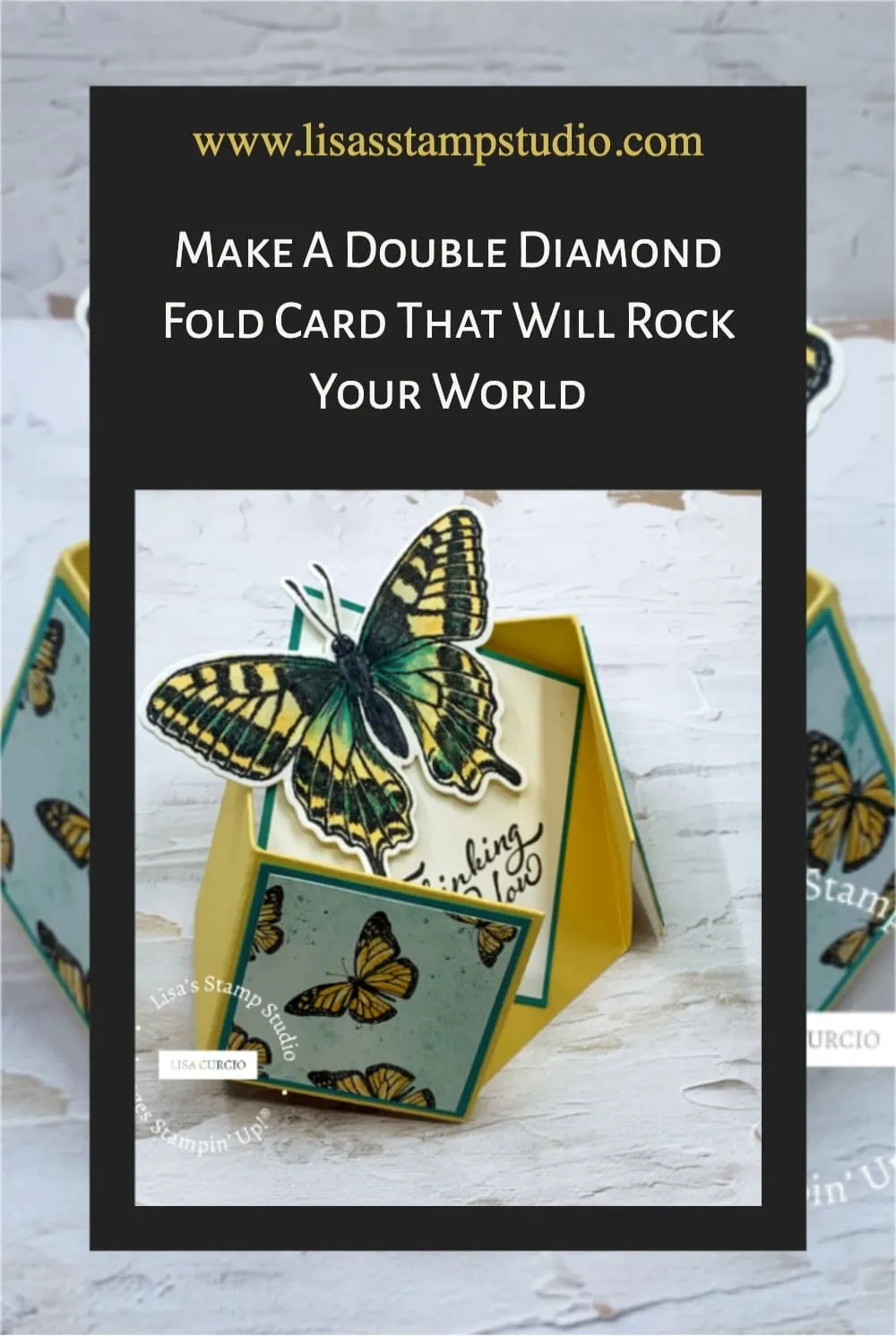 A Double Diamond Fold Card Tutorial That Will Rock The World