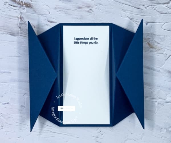 Double Fan Fold Card Tutorial That is Celebrity Worthy