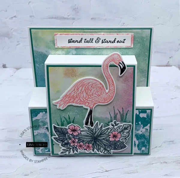 Step Panel Card for a Fabulous Happy Birthday Surprise