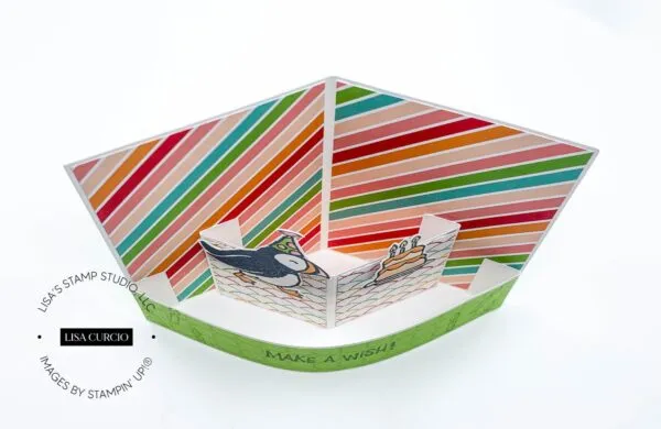 Curvy Pop Up Card Tutorial to Rock Your World + a Free Template