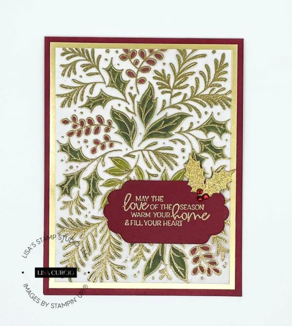 5 Card Making Ideas Using Vellum - Lisa's Stamp Studio
