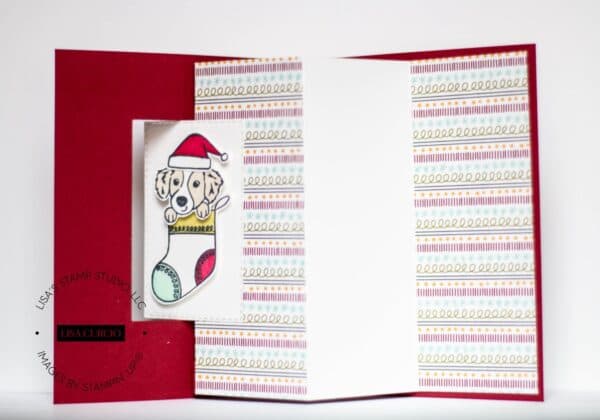 DIY Handmade Pop Out Swing Card Tutorial - Lisa's Stamp Studio