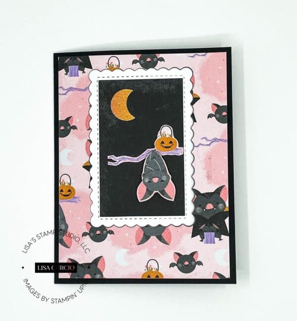 DIY Handmade Pop Out Swing Card Tutorial - Lisa's Stamp Studio