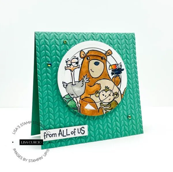 5 Clever Handmade Card Ideas Using Circle Dies - Lisa's Stamp Studio