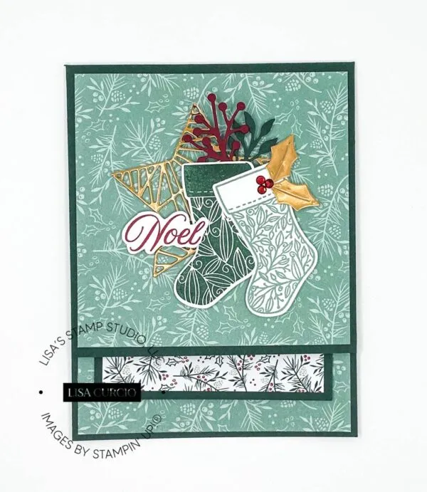 A Pop Up & Pull Out Christmas Card That Pulls You In - Lisa's Stamp Studio