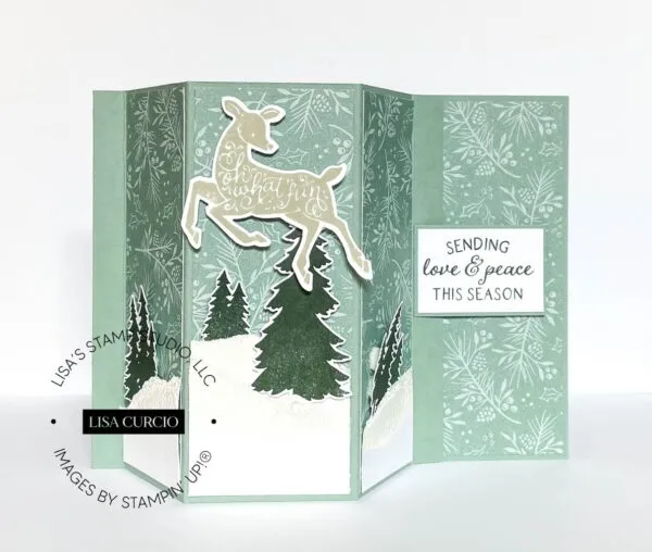 6 Fun Fold Holiday & Friendship Card Ideas - Lisa's Stamp Studio