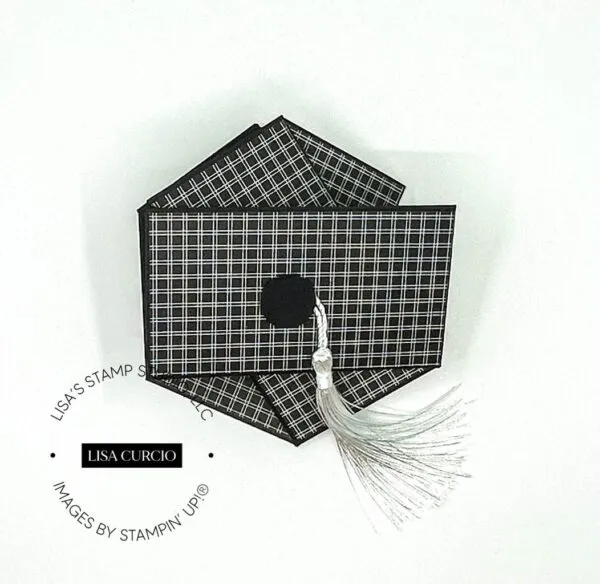 Make This Fun Fold Hexagon Pocket Card With a Twist - Lisa's Stamp Studio