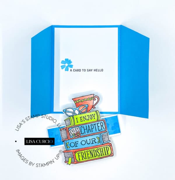 Learn the Easy Way to Create Angled Tri-Fold Cards - Lisa's Stamp Studio