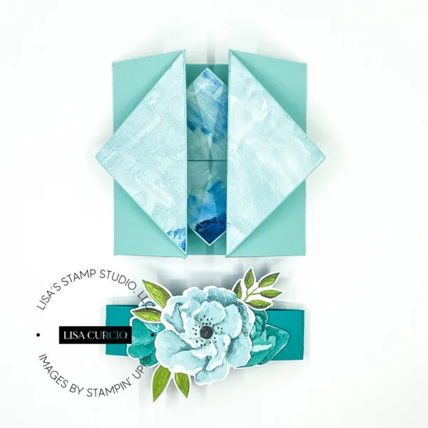 DIY Diagonal Explosion Card with NEW Stampin' Up! Products - Lisa's ...