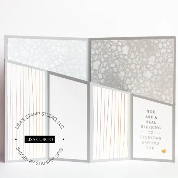 The Best Panel Z Fold Fun Fold Card Ever! - Lisa's Stamp Studio