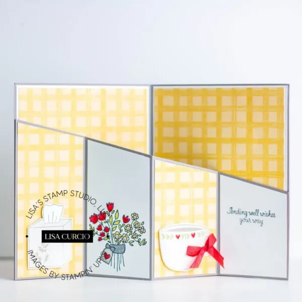 The Best Panel Z Fold Fun Fold Card Ever! - Lisa's Stamp Studio