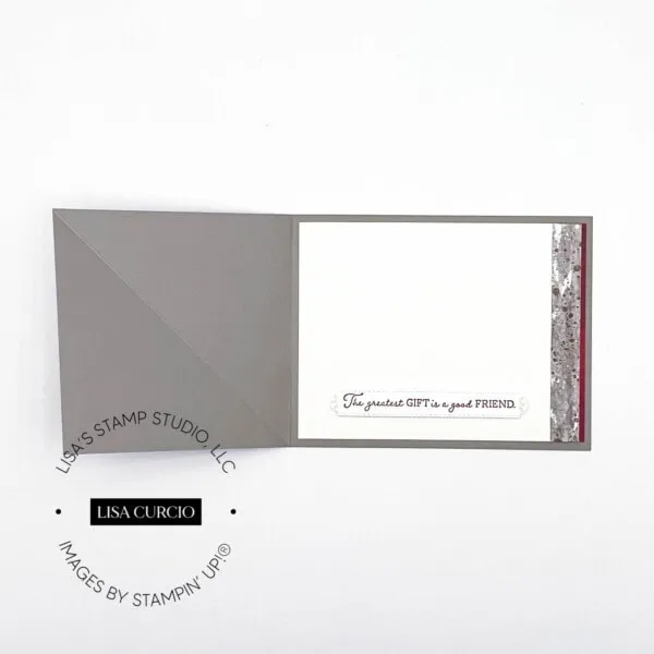 Create a Rotating/Twisted Easel Card for Christmas or Fall - Lisa's ...