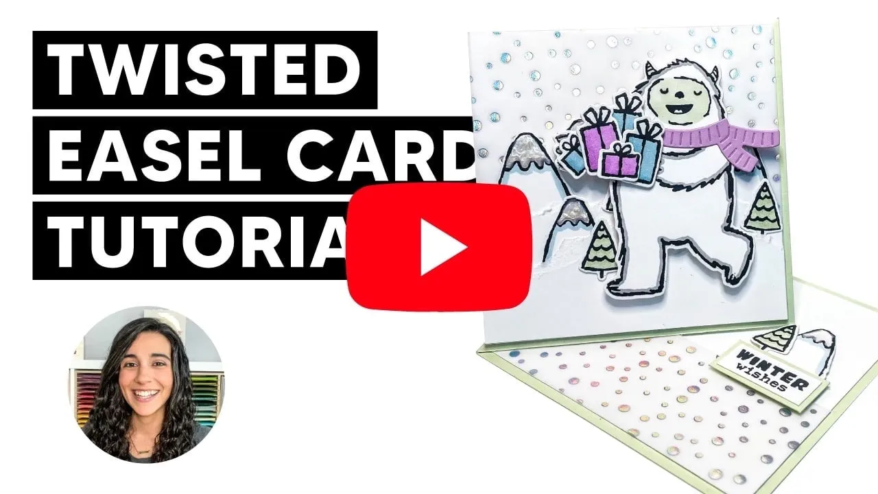 Create a Rotating/Twisted Easel Card for Christmas or Fall - Lisa's Stamp Studio
