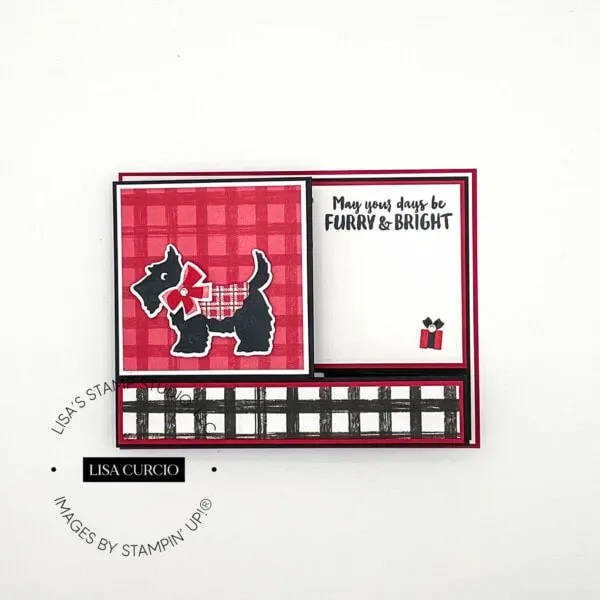 Make A Beautiful Handmade Christmas Card with a Z-Fold Slit