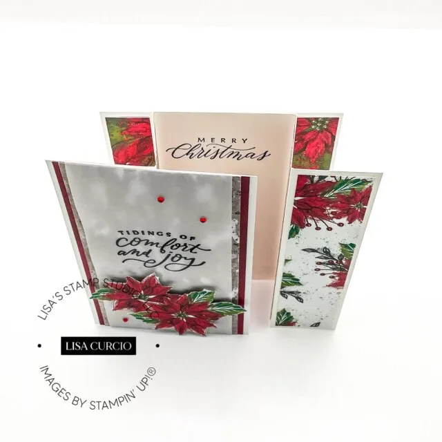 Make a Stunning Christmas Vertical Panel Card Using Designer Paper
