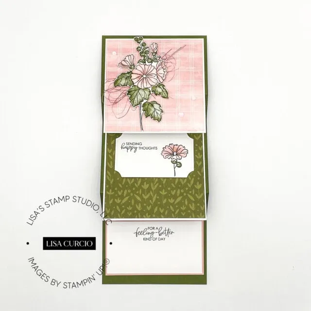 Have Fun Making a Tri-Fold Accordion Card With These Easy Steps - Lisa's Stamp Studio