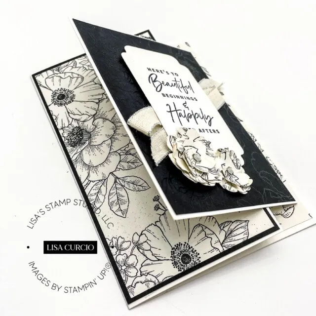 Make an Exquisite Fun Fold Card for Wedding Invitations & Showers