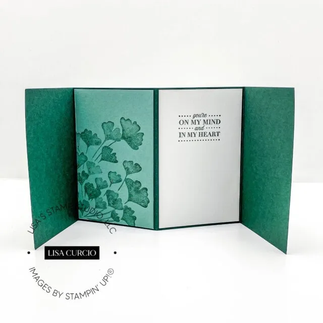 How to Make an Easy Pop Up Gatefold Card in Minutes! - Lisa's Stamp Studio