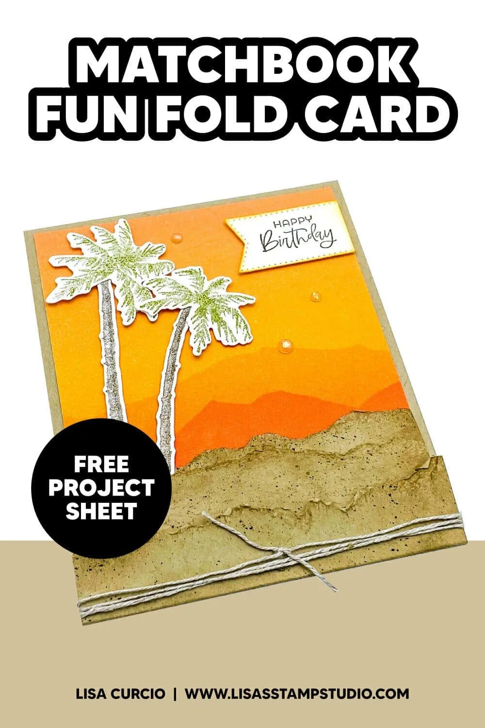 Make an Easy Masculine Matchbook Fun Fold Card | Card Making Techniques