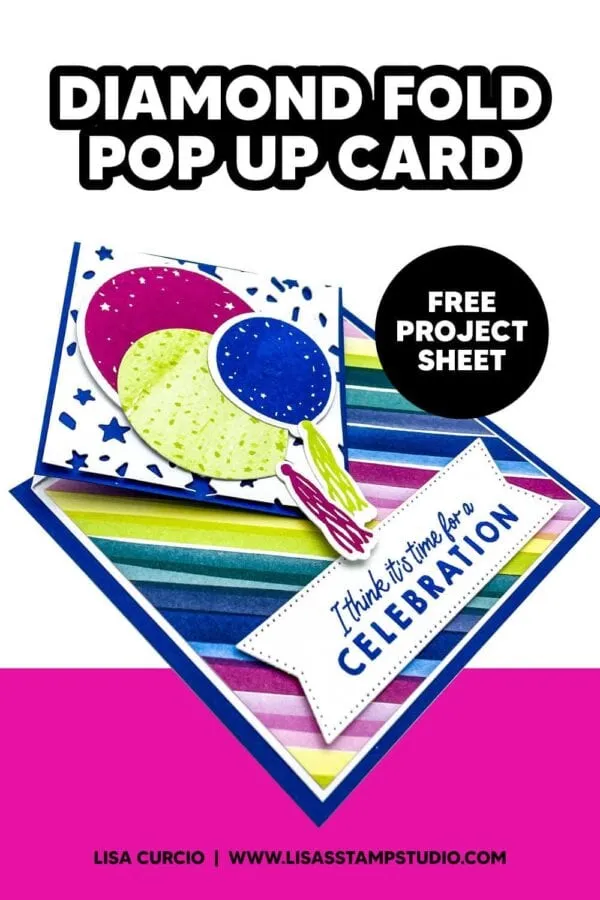 Celebrate With a Pop Up Fun Fold Card for Birthdays and Graduations