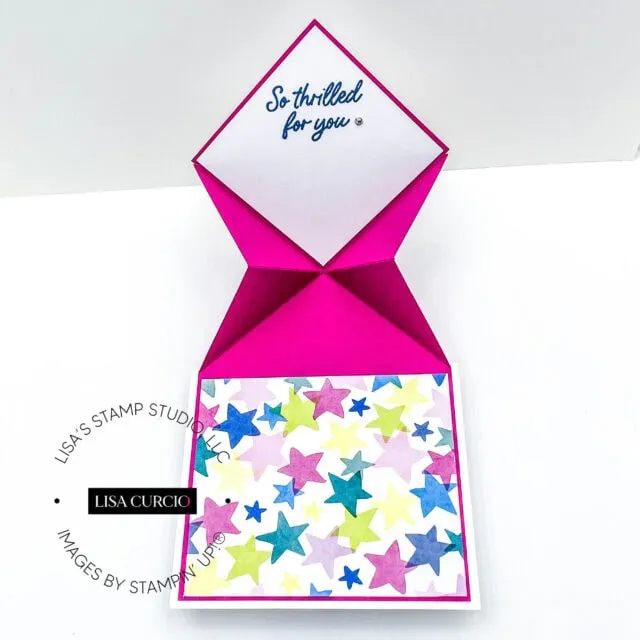 Celebrate With a Pop Up Fun Fold Card for Birthdays and Graduations