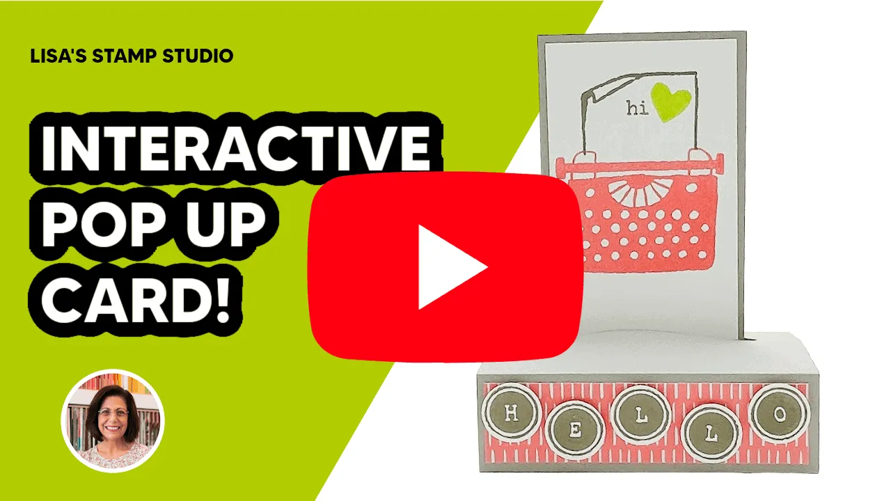 DIY This Simple & Easy Interactive Pop Up Card - Lisa's Stamp Studio