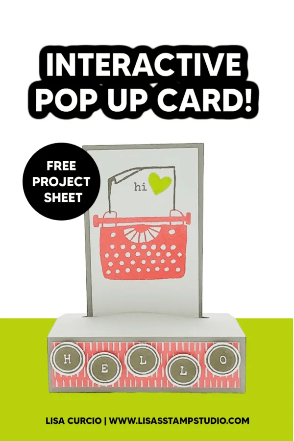 DIY This Simple & Easy Interactive Pop Up Card - Lisa's Stamp Studio