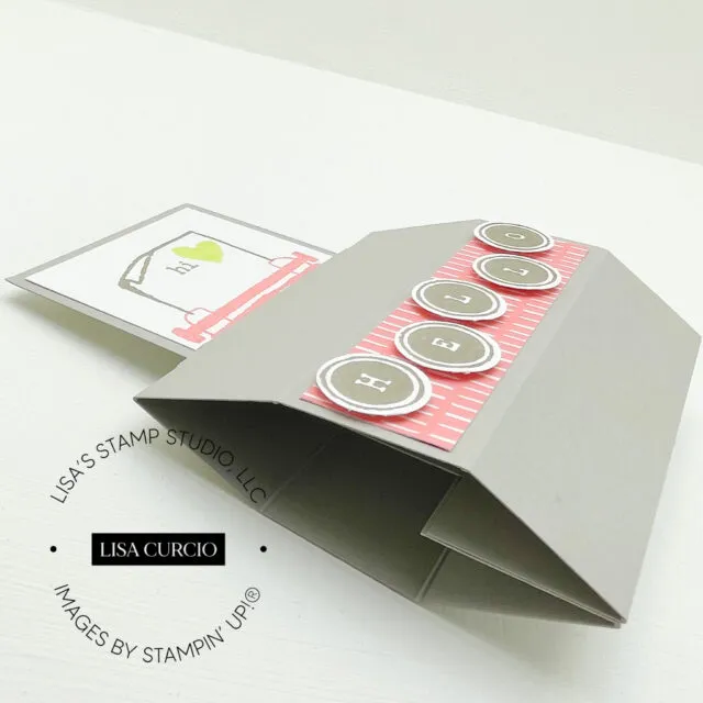 DIY This Simple & Easy Interactive Pop Up Card - Lisa's Stamp Studio