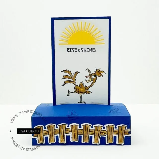 DIY This Simple & Easy Interactive Pop Up Card - Lisa's Stamp Studio