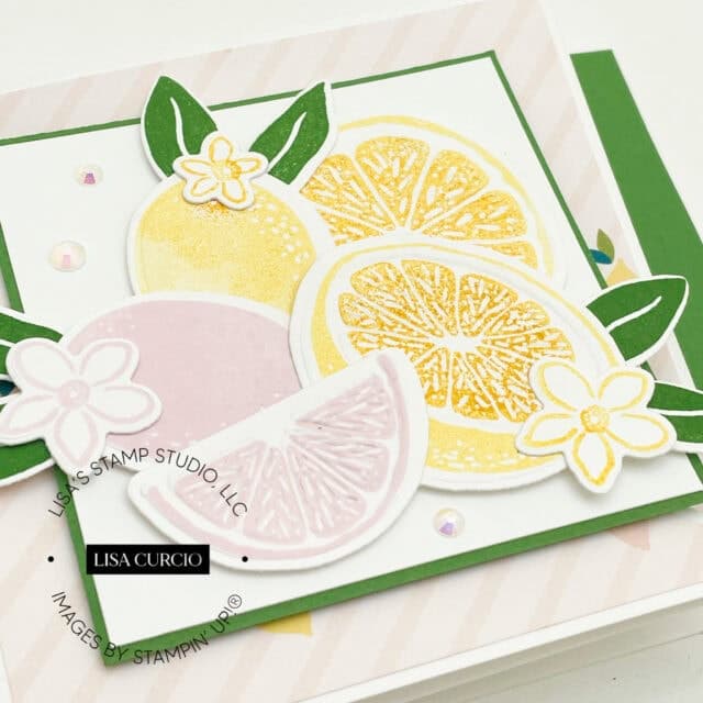 Don't Miss This Diagonal GateFold Card With a Twist - Lisa's Stamp Studio