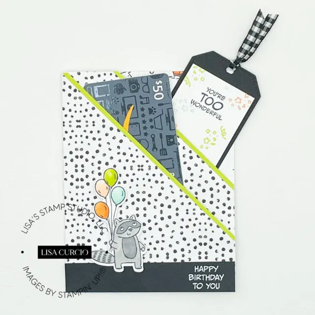 How to Make 3 Different Birthday Pocket Cards Using Designer Paper