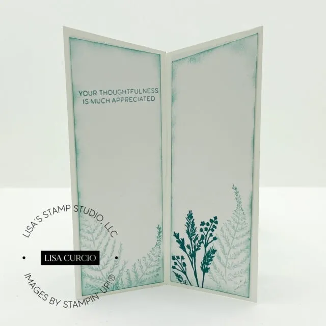 How to Make a Gate Fold Card That Expands and Cascades in Easy Steps - Lisa's Stamp Studio